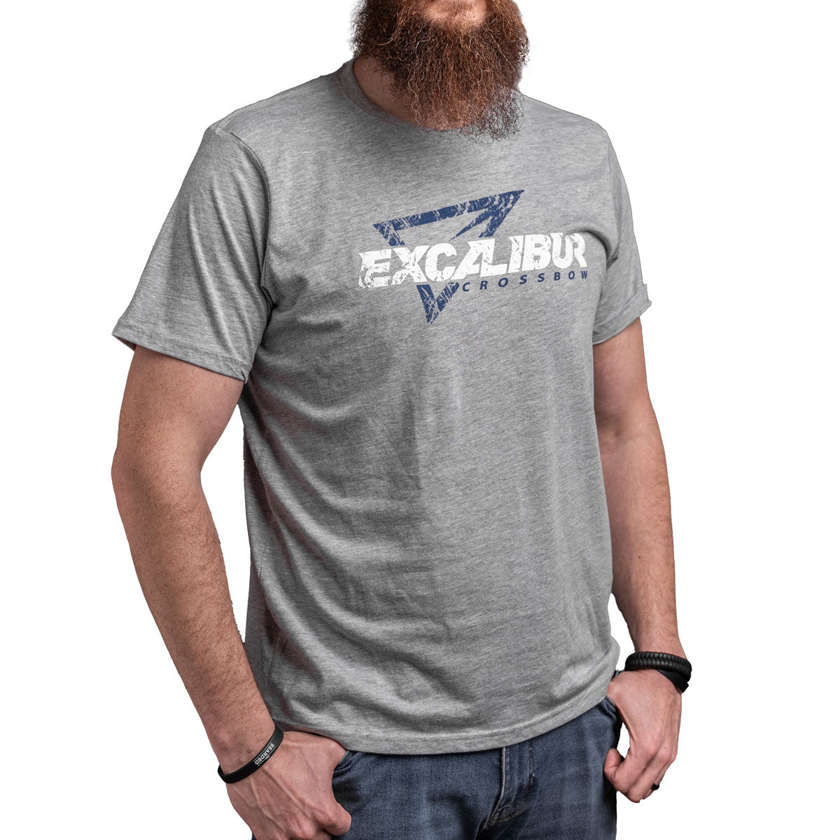 Distressed Logo T-Shirt – Excalibur Crossbow US